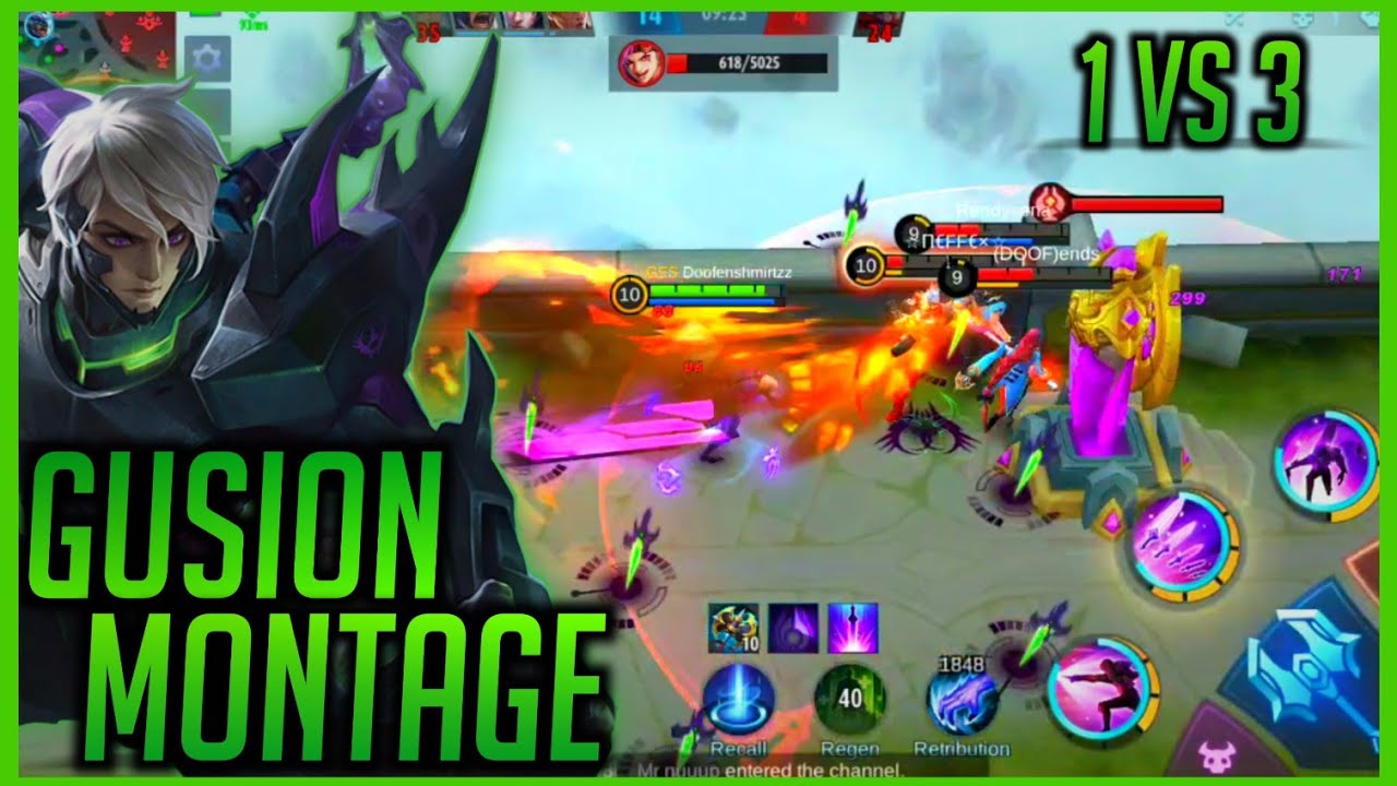 SPEED WITH ACCURACY🔥| Satisfying Gusion Montage #19 | VENOM Gusion ...