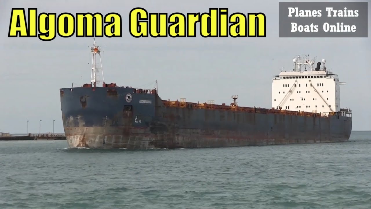 222m Algoma Guardian Cargo Ship Under Bluewater Bridges Mar 24 2023 ...