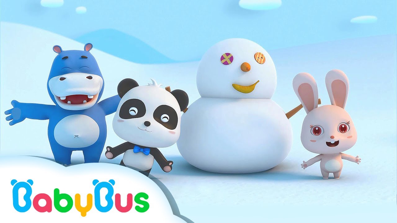 Snowman Adventure | Animation For Babies | BabyBus - YouTube