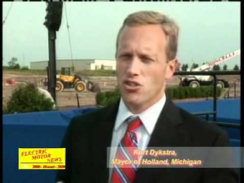 Barack Obama, Kurt Dykstra, Mayor of Holland, MI and Micky Bly ...