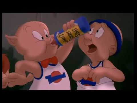 Space Jam scene Mike's secret stuff HD - YouTube