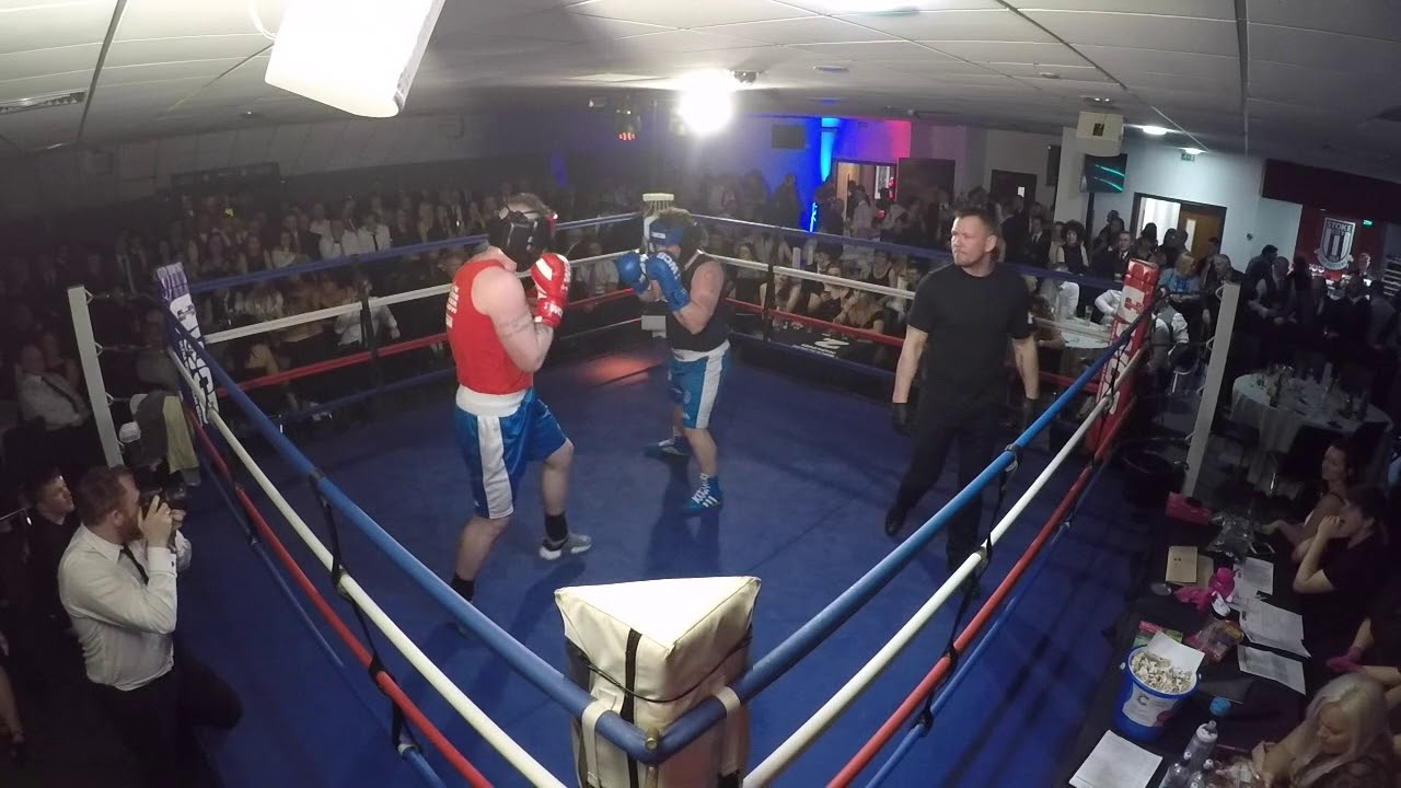 Ultra White Collar Boxing | Stoke | Aaron Clewlow VS G.G Funk Funk ...