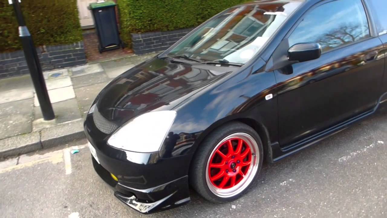 honda civic type r ep3 tuner exhaust - YouTube