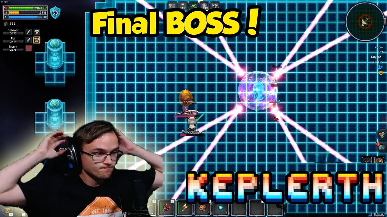 Keplerth final boss - finishing the game ! - YouTube