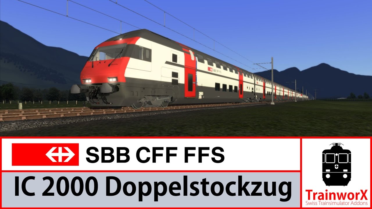 TwX SBB CFF FFS IC 2000 for TS2017 - YouTube