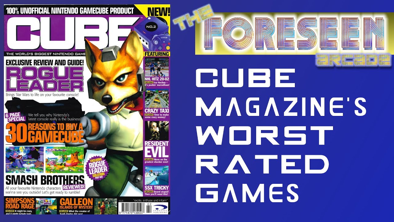 CUBE Magazine UK's Worst Rated Games - YouTube