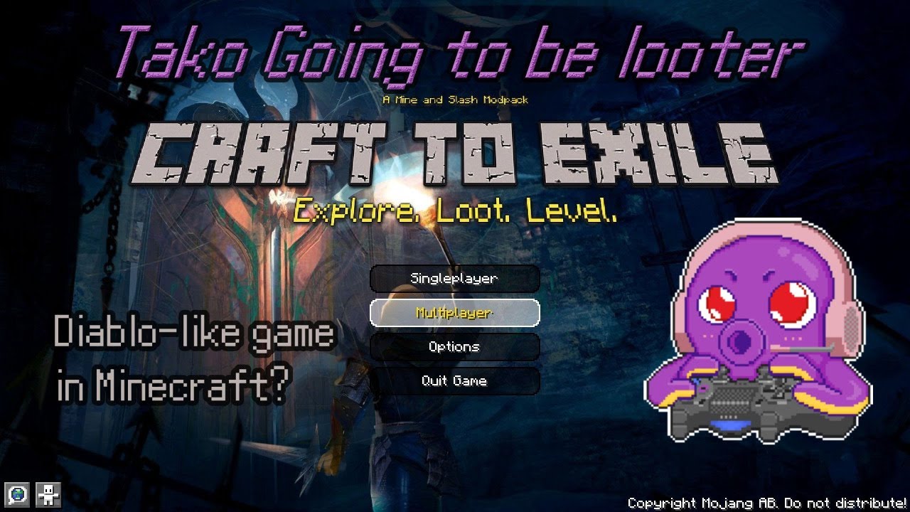 Path of Exile in Minecraft 🐙🐙 Minecraft Mods Pack 🐙🐙TakoYugi 🐙🐙 Vtuber ...