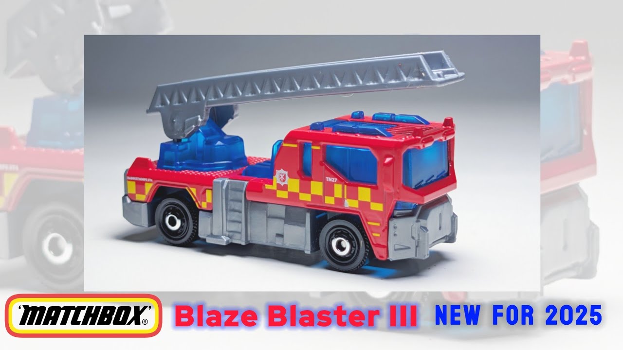 Matchbox Blaze Blaster 3 - New For 2025 - YouTube