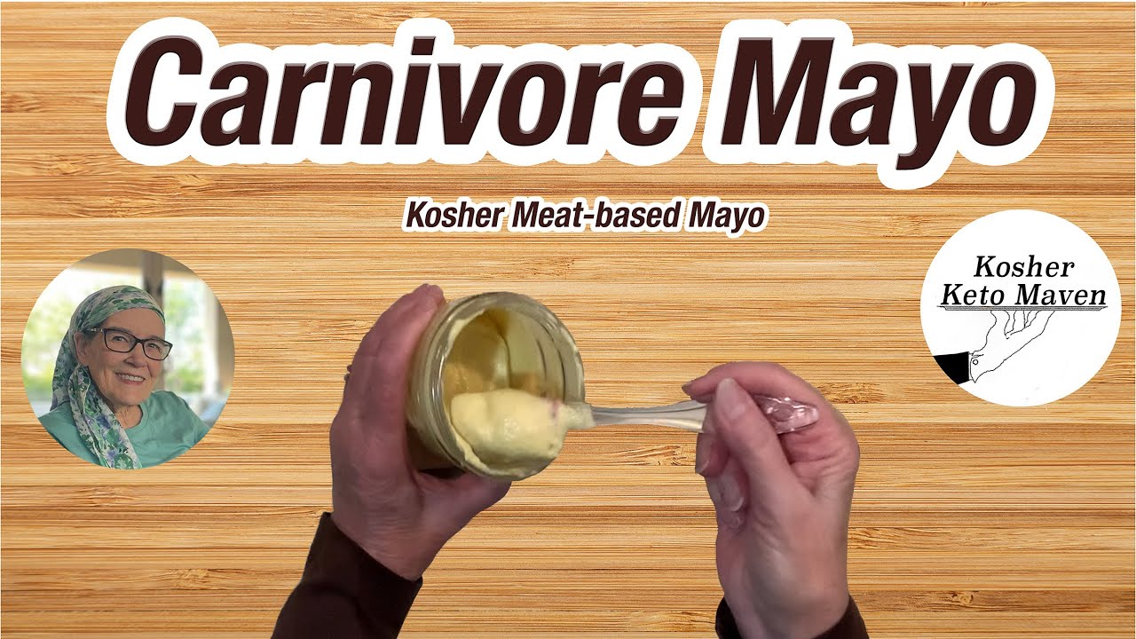 Carnivore Mayo | Kosher and Meat-based Mayo - YouTube