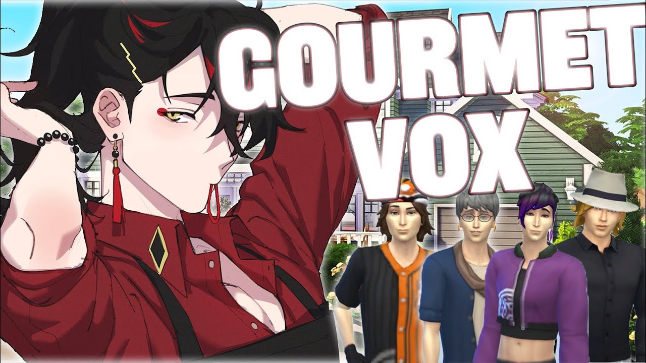 【SIMS 4】The boys get to work【NIJISANJI EN | Vox Akuma】 - YouTube