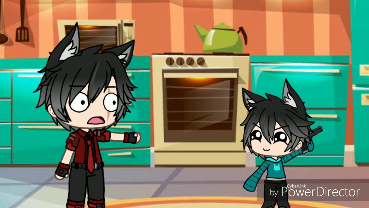 Baby with a gun skit | Gacha Life - YouTube