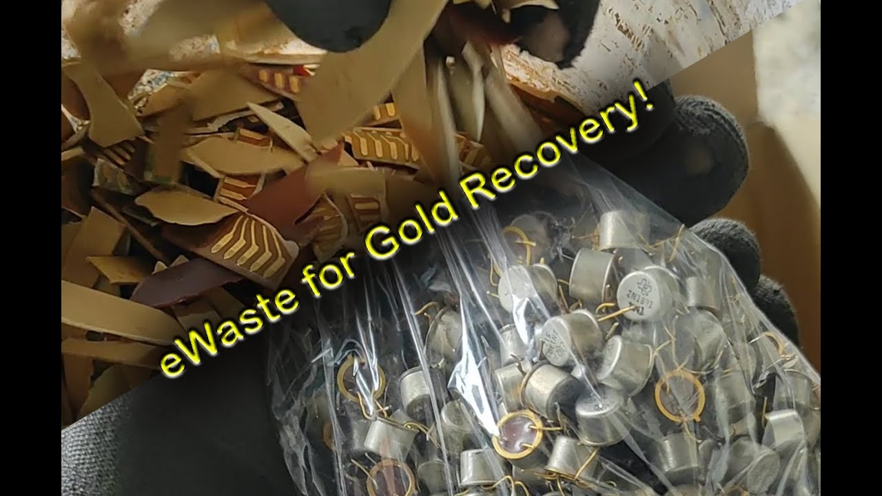 Gold Recovery | Gold Transistors | Gold Fingers - YouTube