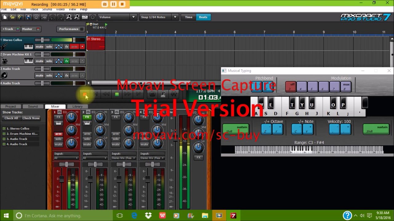 Mixcraft 7 Starting A Rap Beat In 2 minutes HD 1080p. - YouTube
