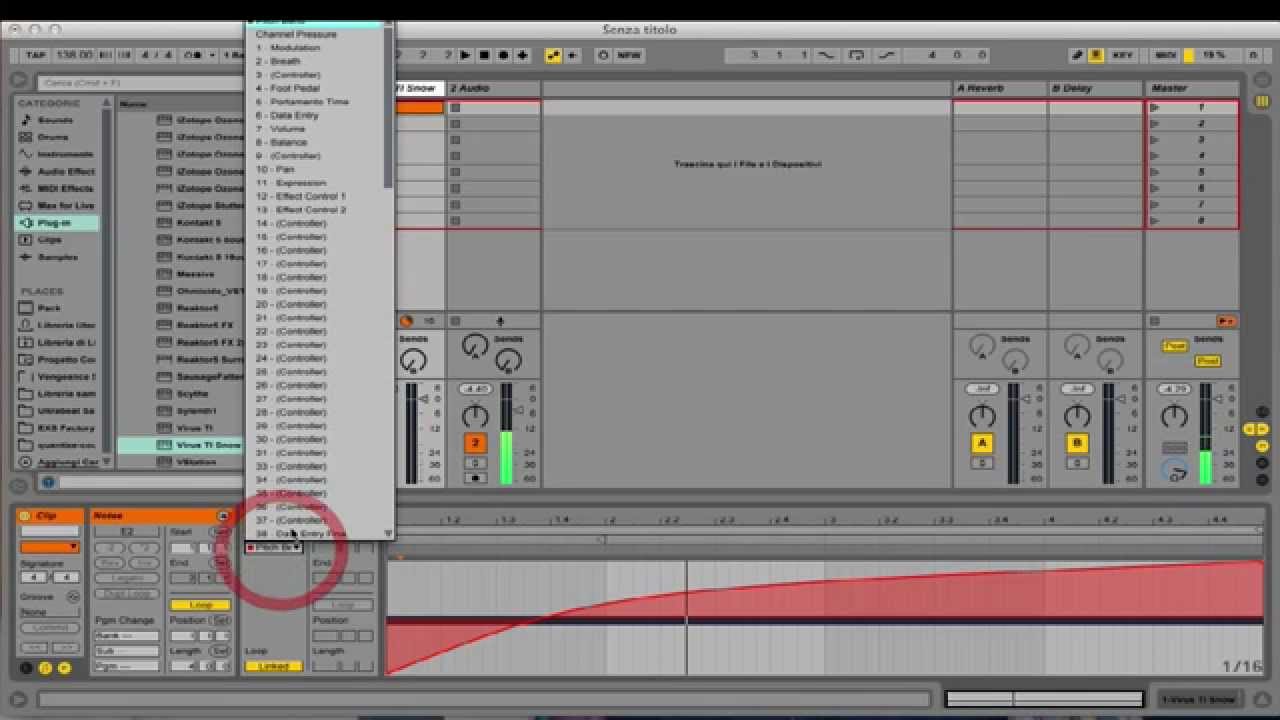 Controlling Pitch Bend and Modulation in synths - YouTube