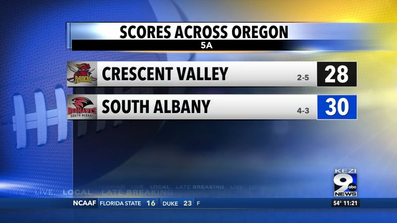 October 18: High school football scores across Oregon - YouTube