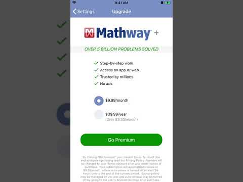 How to upgrade to MATHWAY PREMIUM? - YouTube