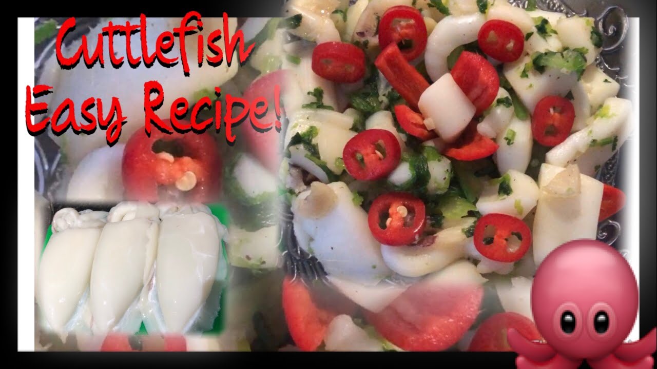 Cuttlefish Easy Recipe - YouTube