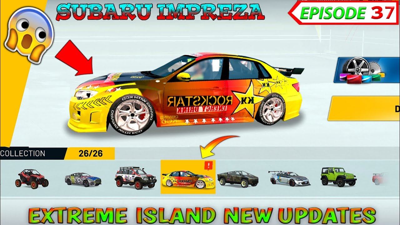 😍Extreme Car Subaru Impreza New Skin😍 - Extreme Car Driving Simulator ...