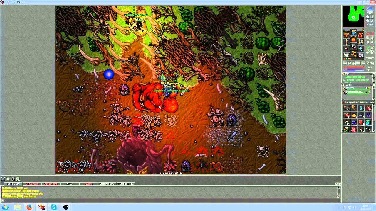 Tibia Demon Oak by 184 EK - YouTube