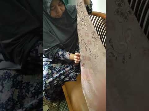 Cara lipat dan pakejing hijab jilbab segiempat konveksi jilbab bandung