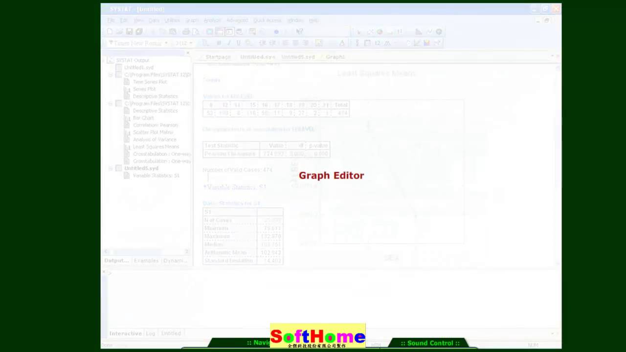 SYSTAT原廠簡介 Interface 介面介紹 - YouTube