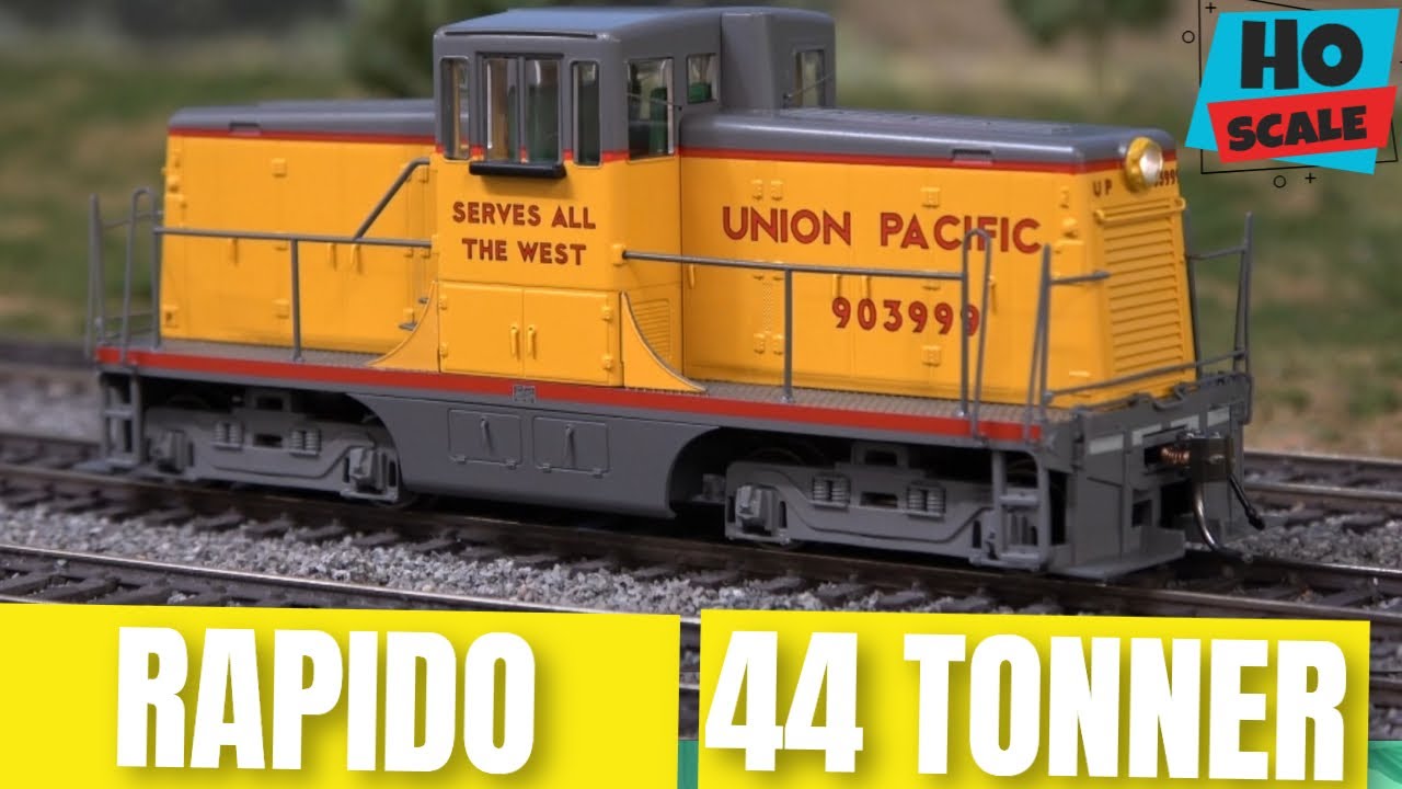 Rapido HO GE 44 Tonner Review | ESU LOKSound, DC/DCC, LED Lighting ...