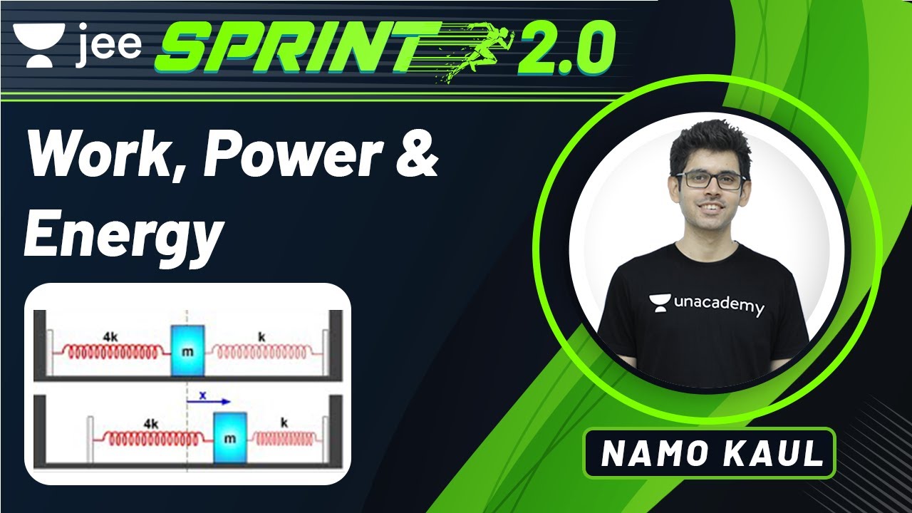 JEE: Work, Energy & Power | JEE Live Sprint 2.0 | Unacademy JEE | JEE Physics | Namo Kaul - YouTube