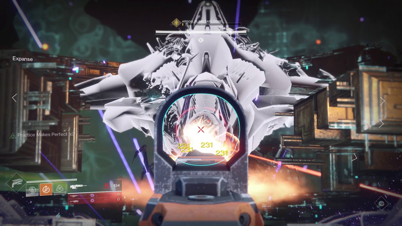 Day1 Argos, Planetary Core Kill - Eater of Worlds (Destiny 2) - YouTube