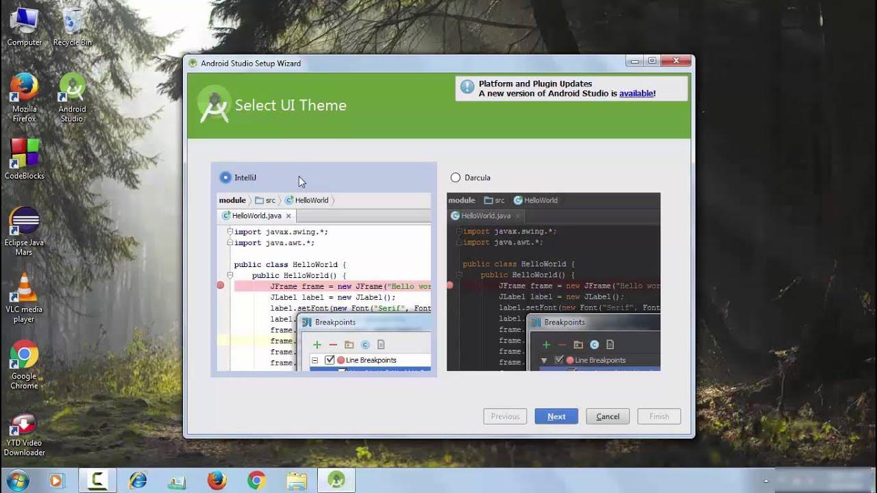 How to reset android studio to its default settings ? - YouTube