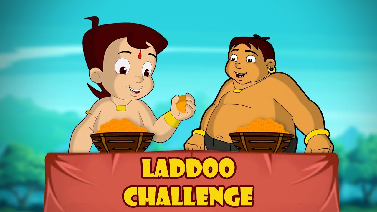 Chohta Bheem - Laddoo Challenge | Bheem VS Kalia | Cartoon for Kids in ...