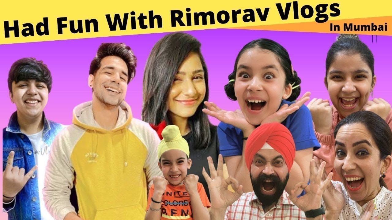 Had Fun With Rimorav Vlogs In Mumbai | RS 1313 VLOGS | Ramneek Singh ...