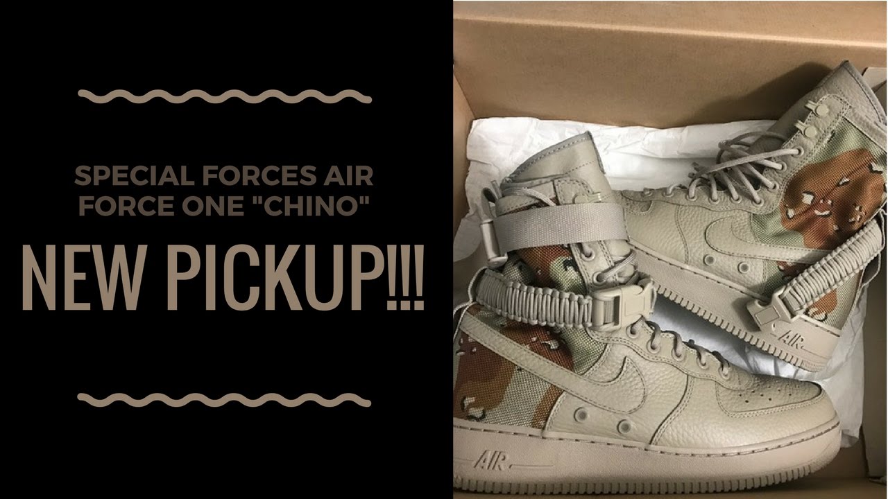 New Pickups!!! SF AF1 Chino "Camo" On Feet Review & Air Jordan 1 "BHM ...