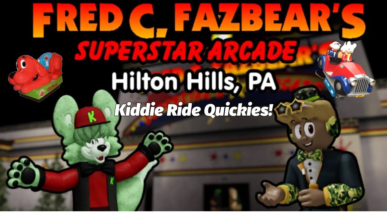 Fred C. Fazbears Superstar Arcade: Kiddie Ride Quickies! - YouTube