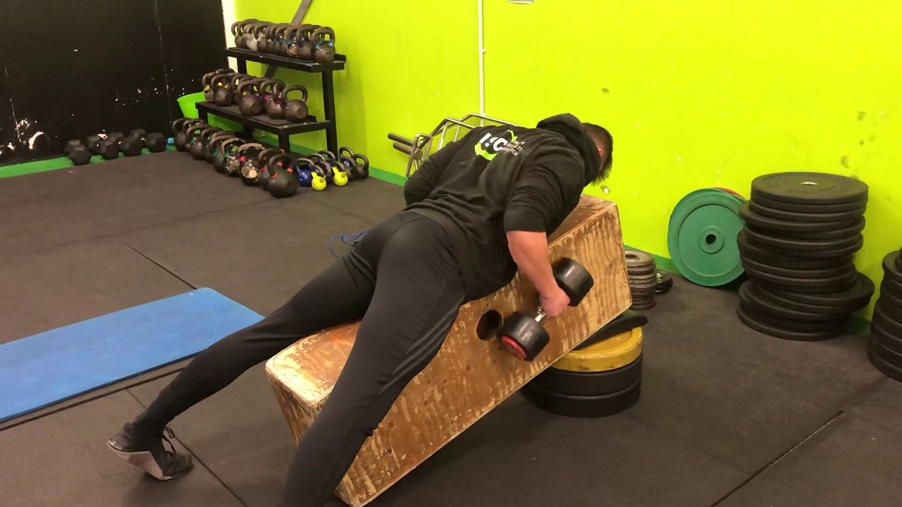 DB Prone Row - YouTube