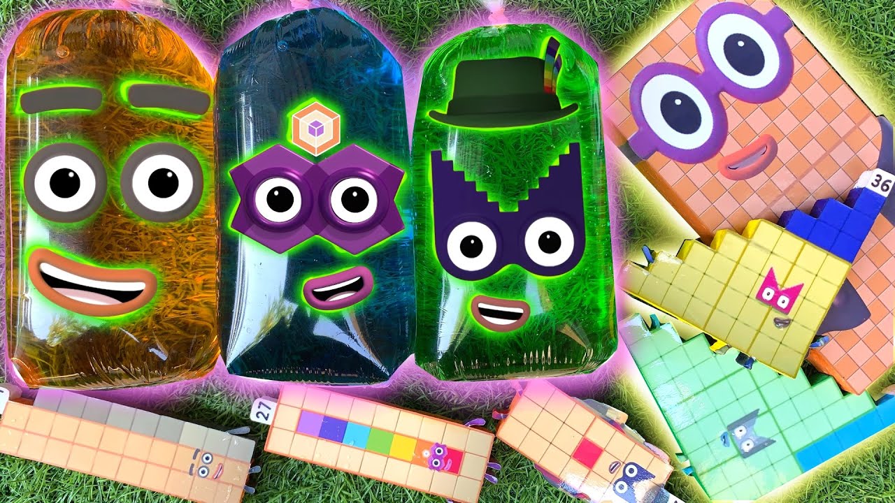 Looking Ballons Numberblocks NEW 277 puzzle tetris ASMR | Numberblocks ...