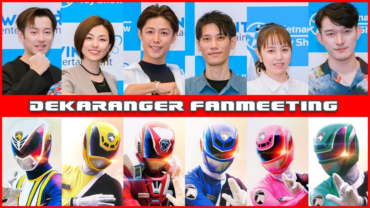 DEKARANGER FANMEETING FULL NGÀY | Full day vlog Dekaranger Fanmeeting ...