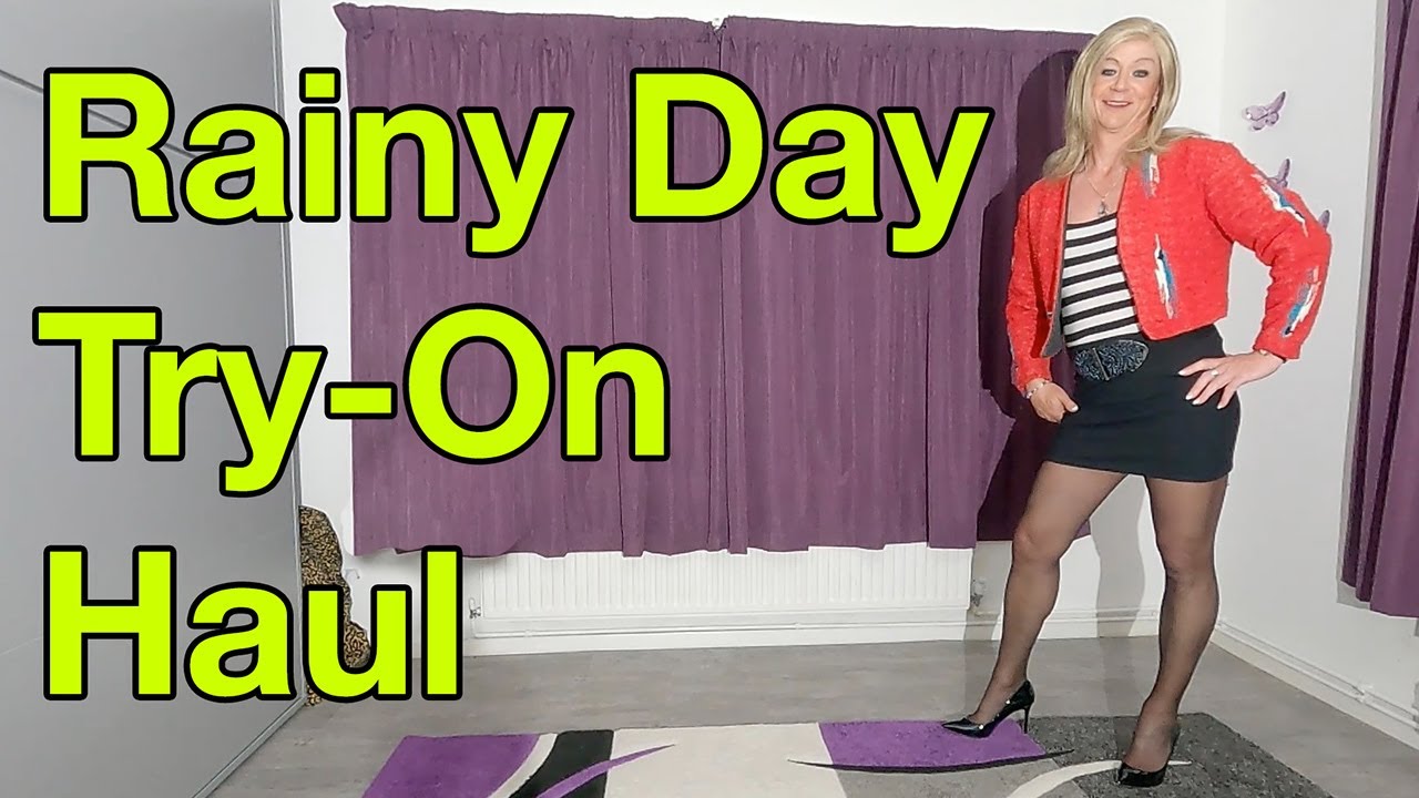 Rainy Day Try-On Haul - YouTube