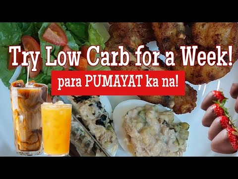 7 Days NO RICE Diet! 2 Meals per Day! Low Carb Keto Philippines