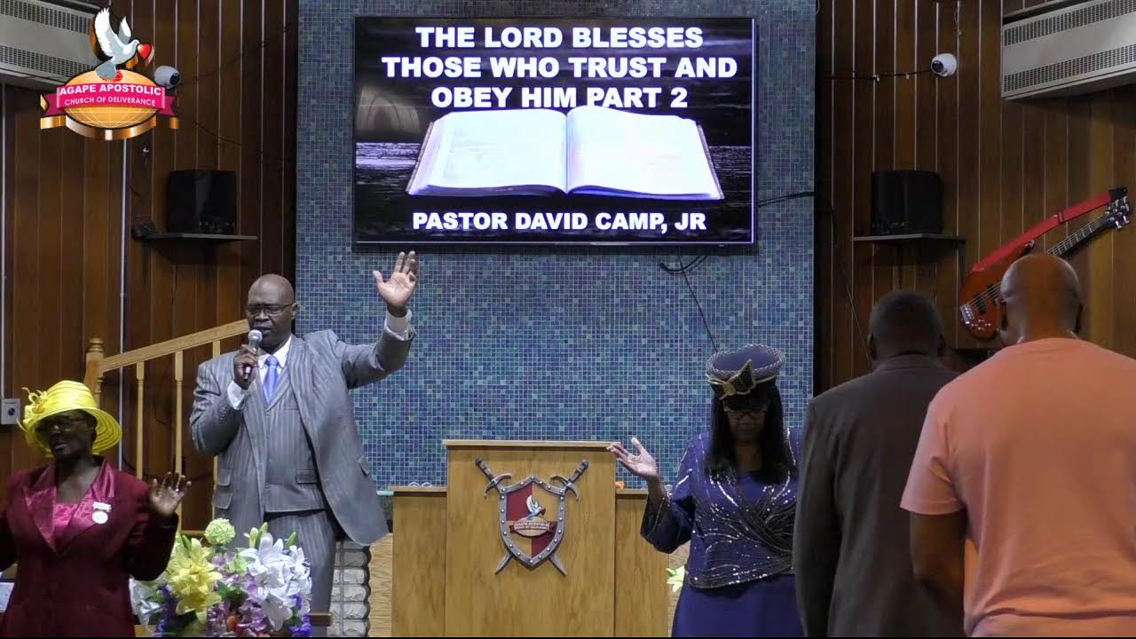 Agape Apostolic Church of Deliverance Service - YouTube