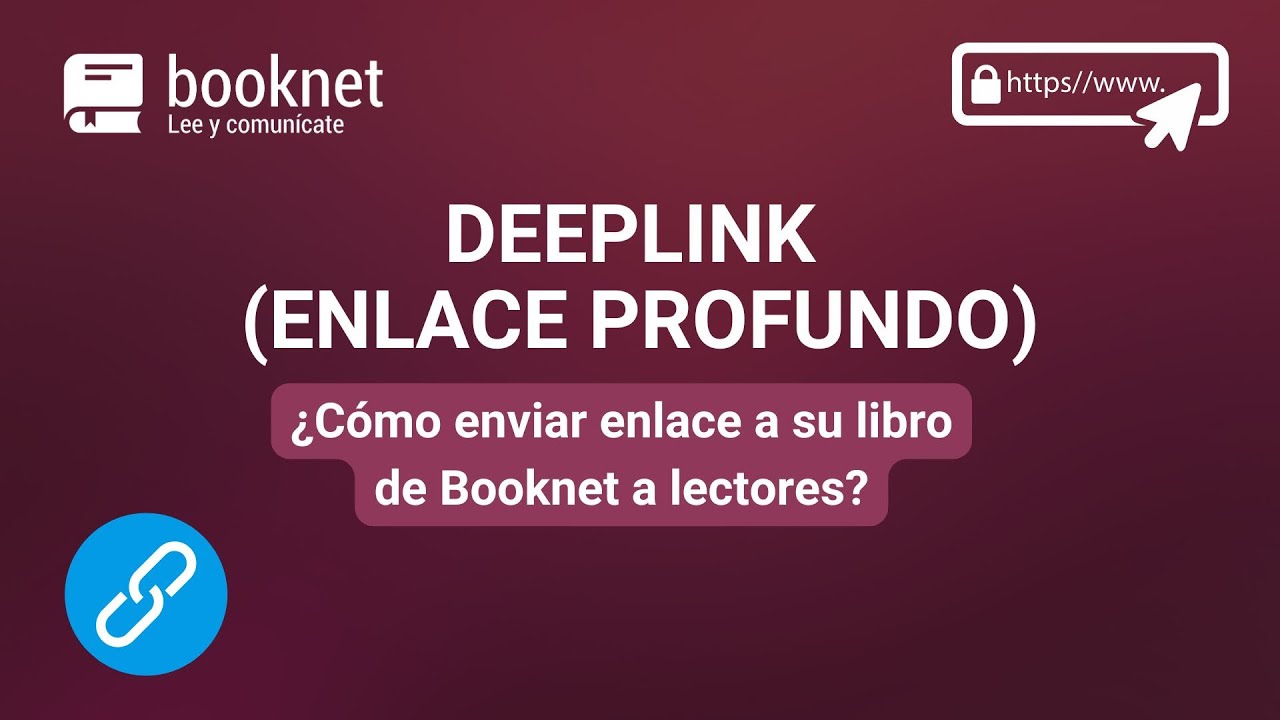 ¿Cómo enviar enlace a su libro de Booknet a lectores? / Deeplink o ...