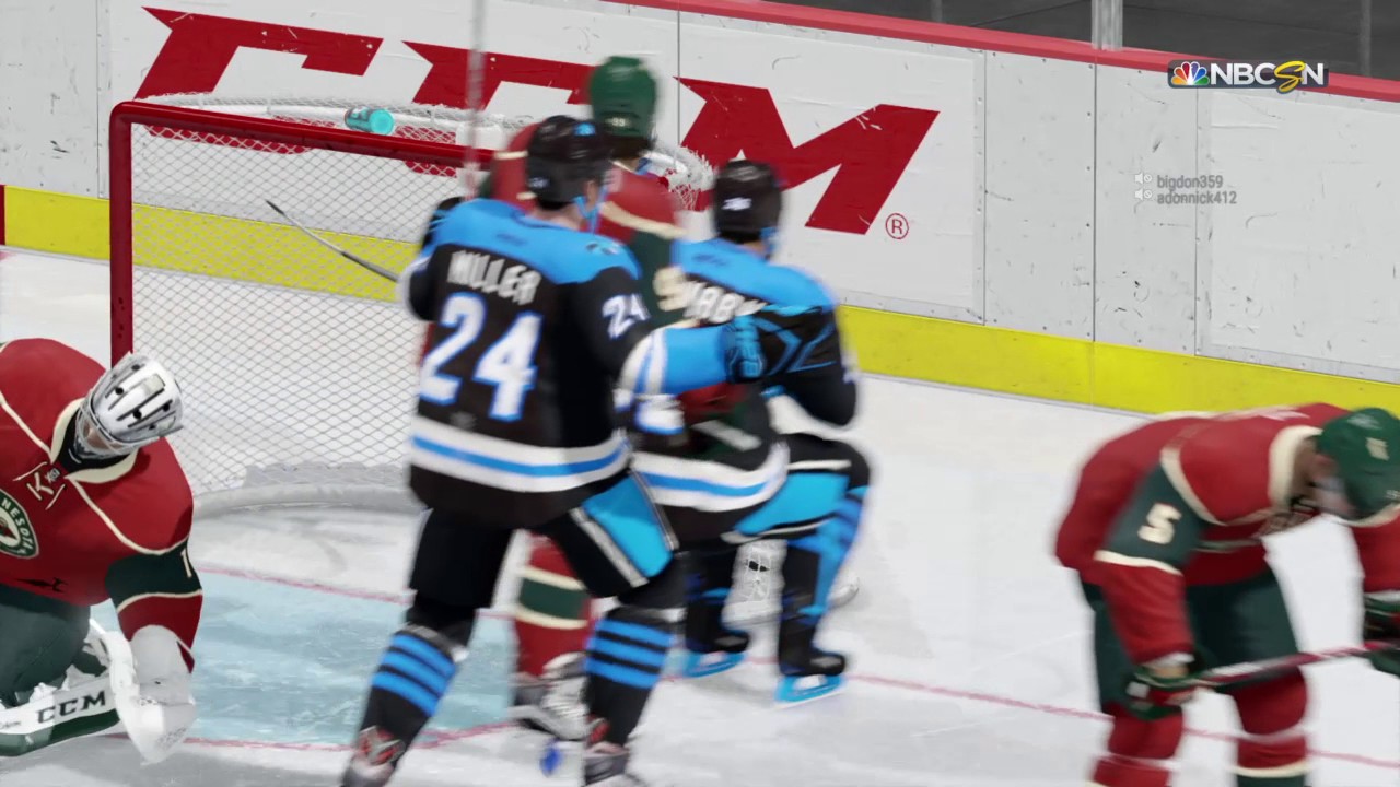 NHL 17 EASHL- Playing Christmas Trees - YouTube