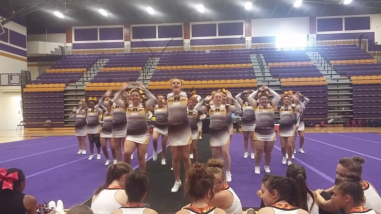 Wichita West High Cheer 2016 Camp - YouTube