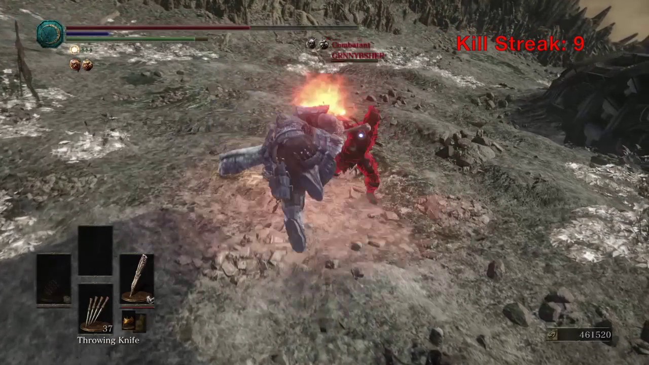 Poise Colossus - 38 consecutive kills! DS3 PvP - YouTube