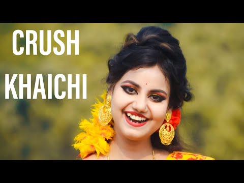 Crush Khaichi Tore Dekhe | Khaite Gelam Jhal Muri Dance | Porabi Jokhon Dhakai Saree | Crush Khaaisi