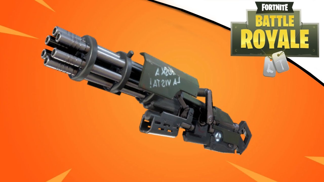 Le MINIGUN ! - FORTNITE : BATTLE ROYALE [OG-S4] - YouTube