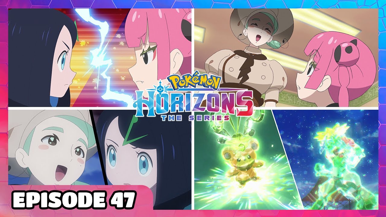 Gym Battle! Liko vs Katy! - Pokemon Horizons Episode 47 - YouTube