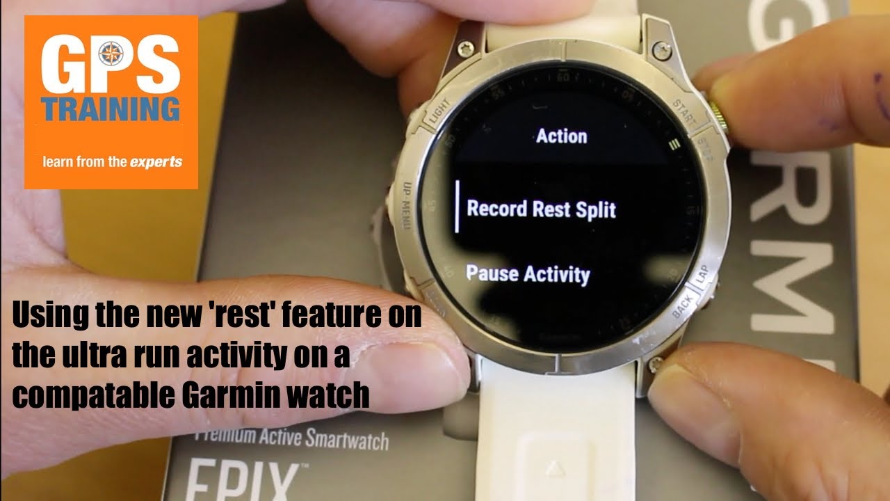 Fenix/ Epix new feature - Ultra run - Rest - YouTube