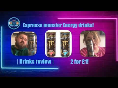 NEW Monster Espresso Coffee Energy drinks! (2 for £1!) - | Food Review ...