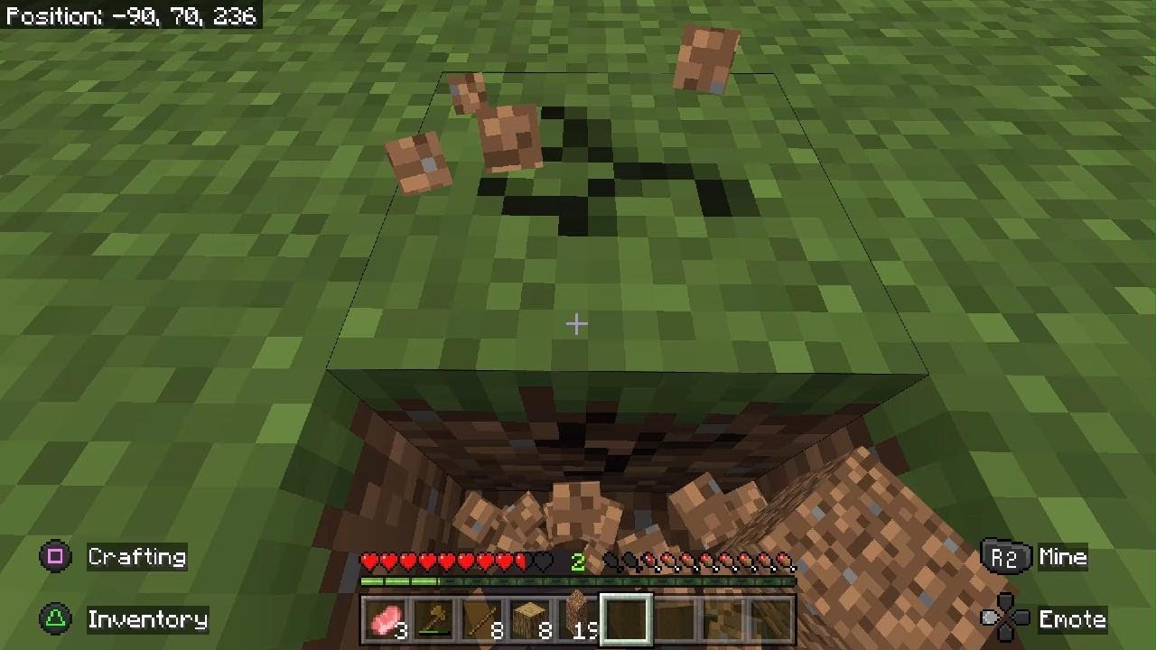 Minecraft Building adventure Big Oak house Part 1 layout - YouTube