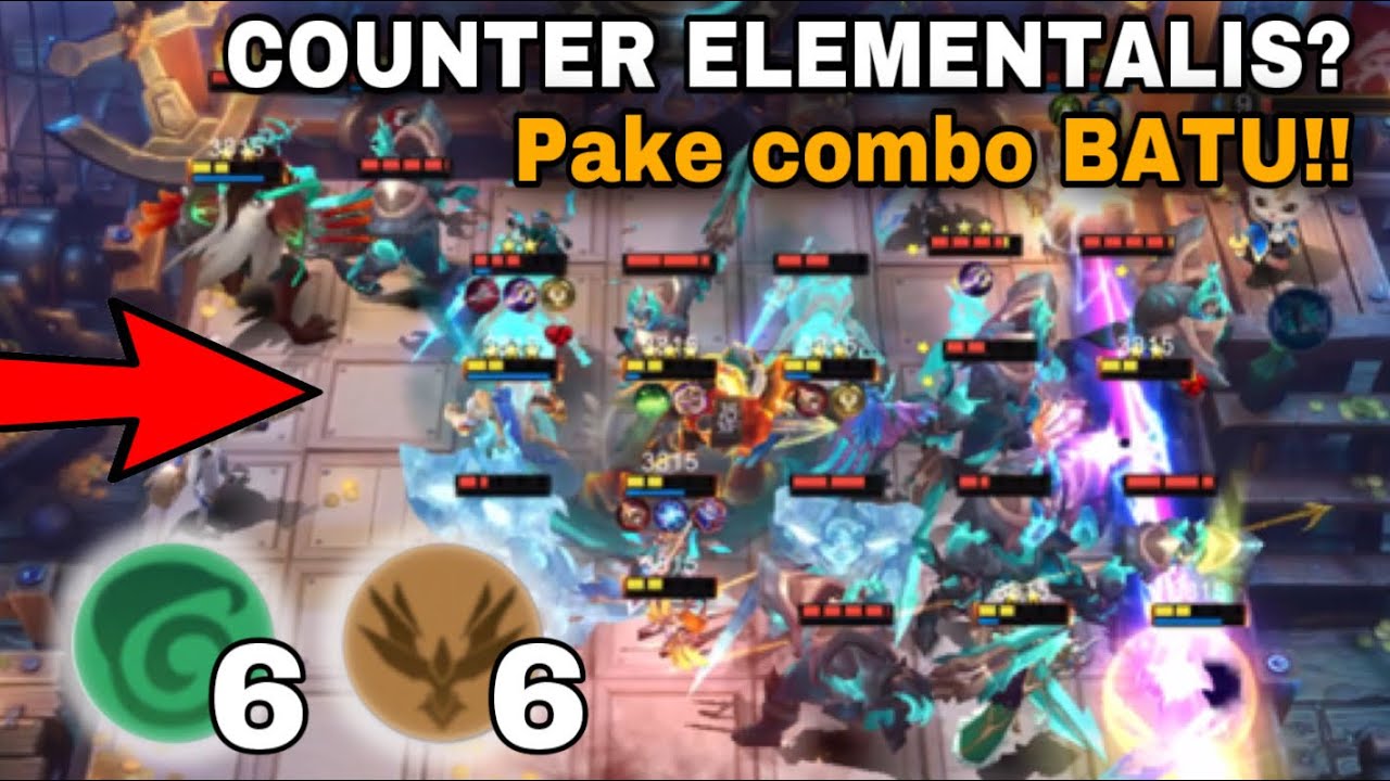 6 NATURE SPIRIT + 6 LIGHTBORN!! COMBO BATU!! MAGIC CHESS - MOBILE ...